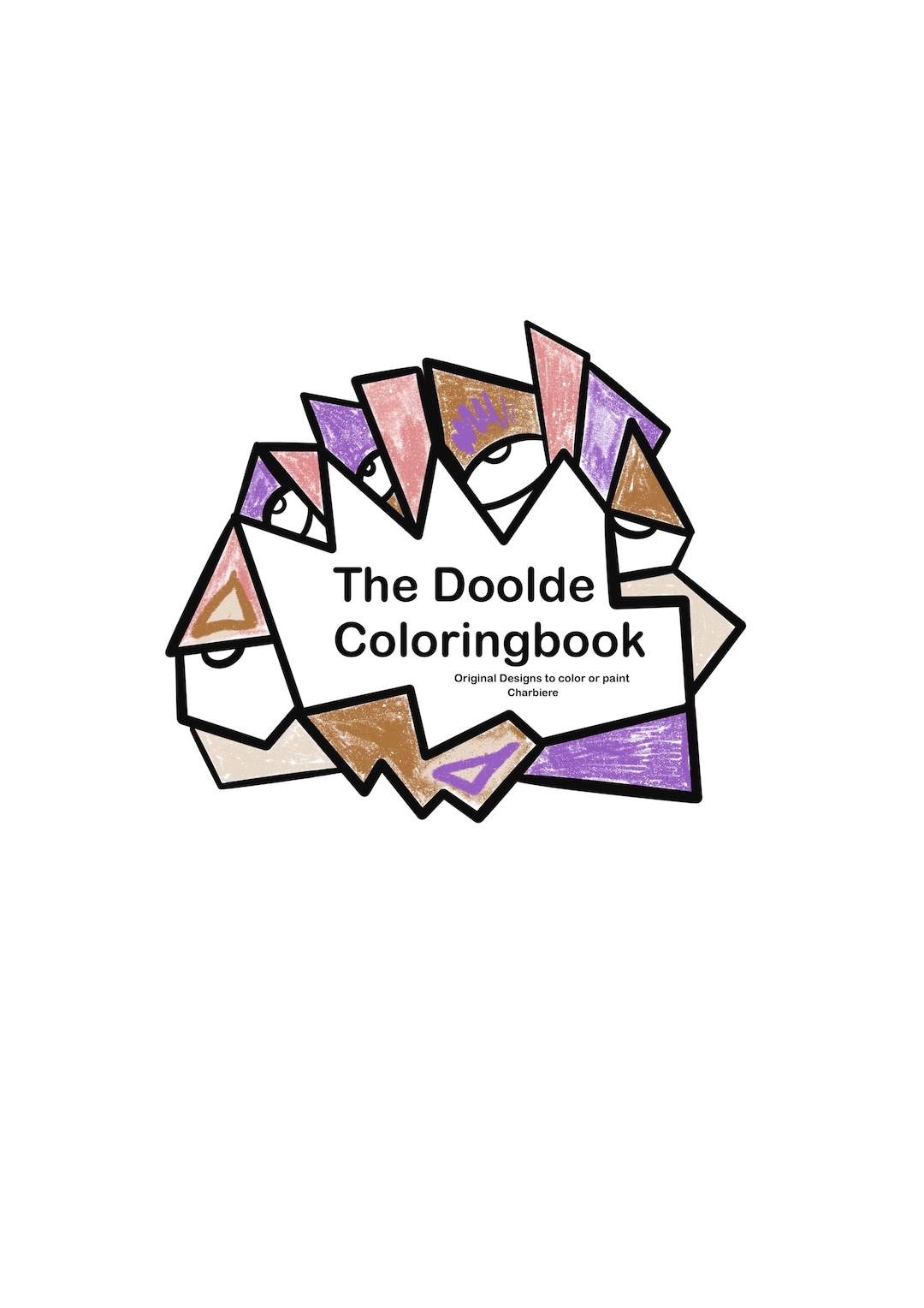 A4 Coloring Pages - Printable - Digital Coloring Pages - Original ...