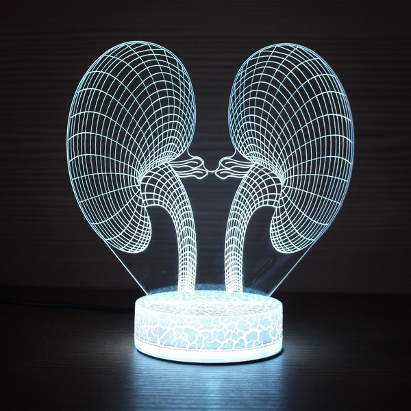 Pulmonologist Gift Lungs Gift Lungs Led Lamp Lungs Light 3D Night Lamp ...