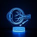 Eye Lamp Optometrists Gift Ophthalmologists Eye Light Lamp 3D Eye Light ...