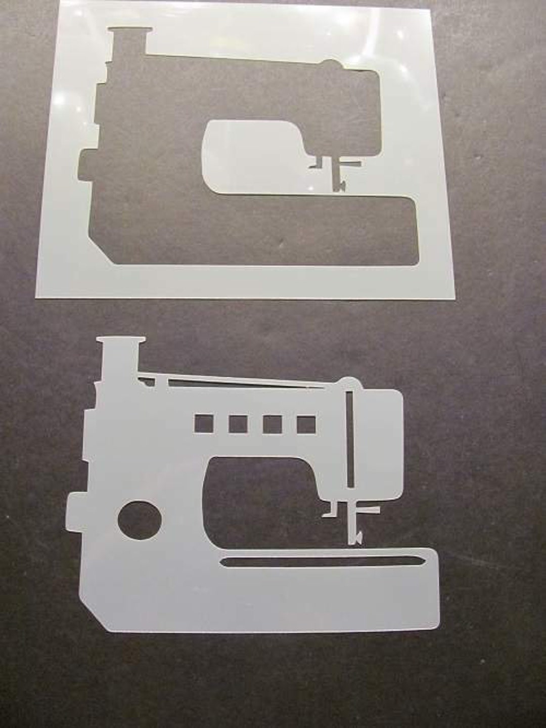 Sewing Machine Mylar Stencil Art Airbrush Reusable Durable Paint -L706 ...