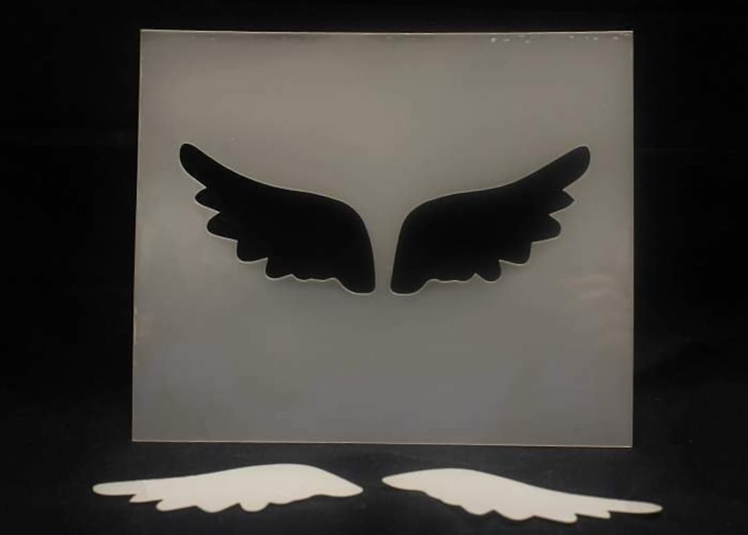 Angel Wings Mylar Stencil Art Airbrush Reusable Durable Paint -L143 - Etsy