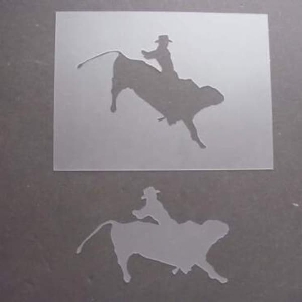 Bull Rider Art - Etsy