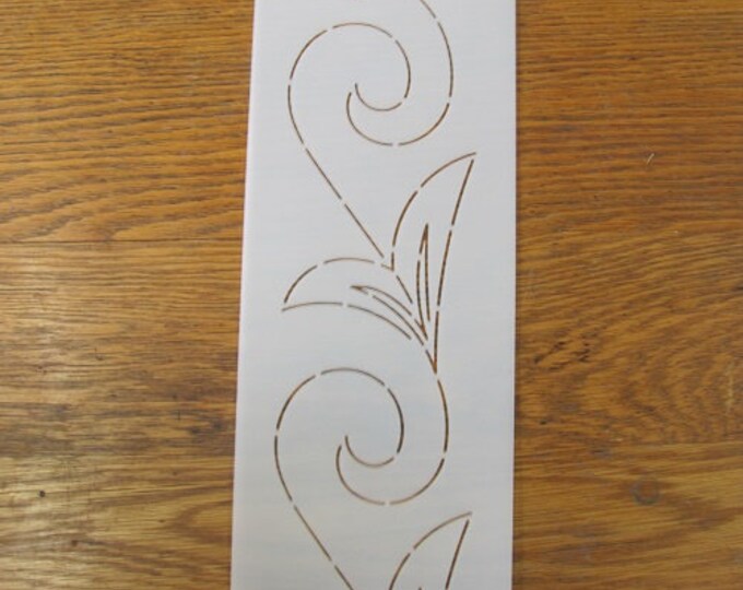 TB65 Nordic Scroll Design QC Quilting Painting Stencil Sewing Quilting ...