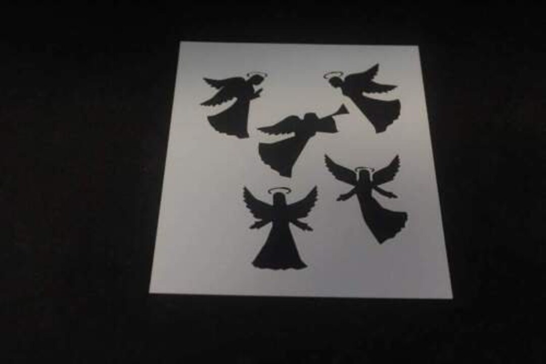 Angels Mylar Stencil Art Airbrush Reusable Durable Paint -L543 - Etsy