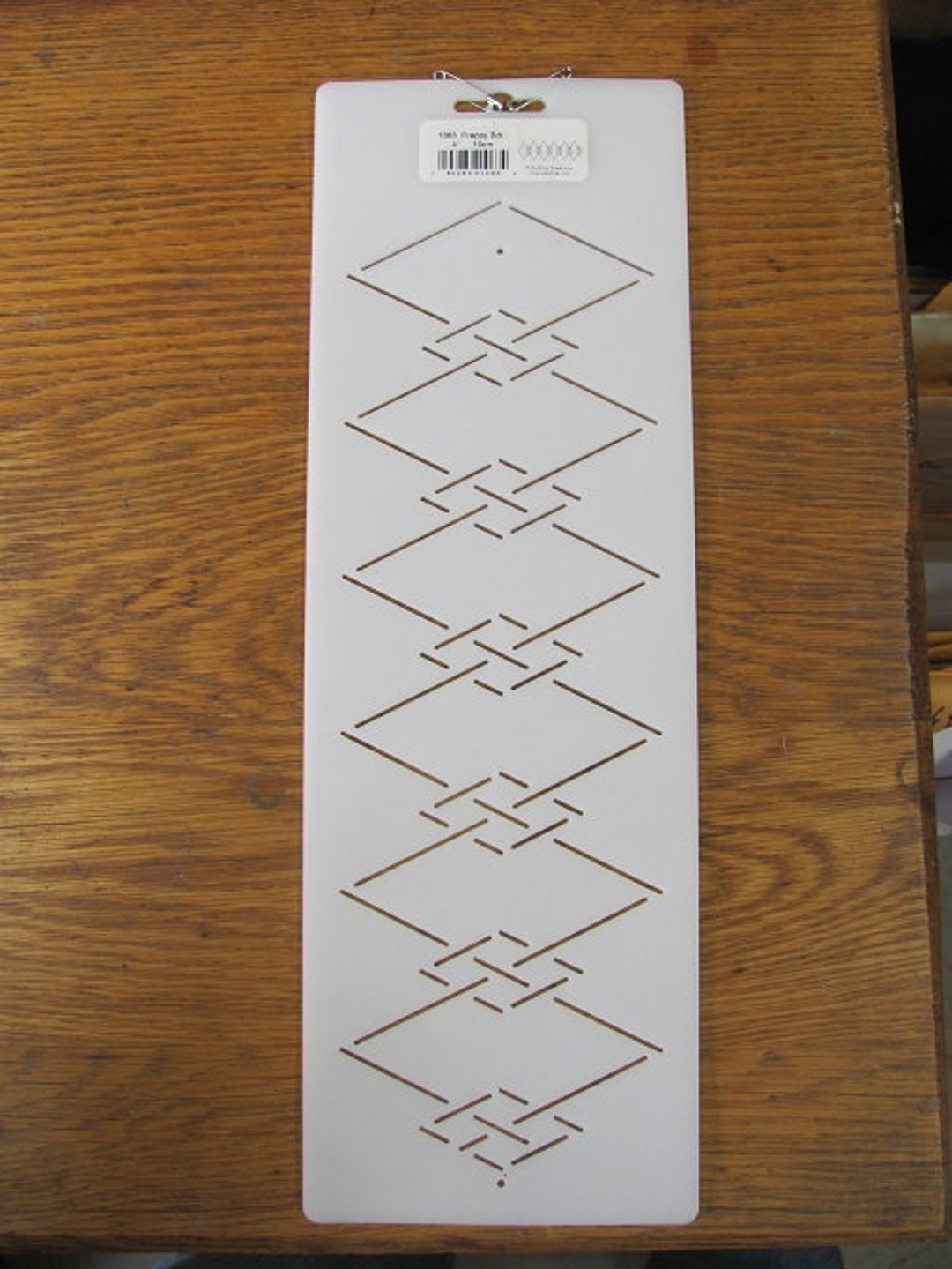 Stencil QC1063 Preppy Border 4"(10cm) QC Quilt Paint Plastic Reusable ...