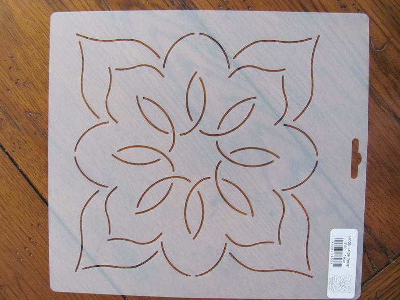 MO33 Large Design 7.5"(19cm) Stencil Design Quilting - Etsy