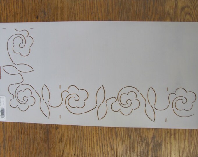 EL89 Rose Border Design QC Quilting Painting Stencil Sewing Quilting - Etsy