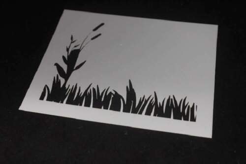 Shadow Grass Stencil