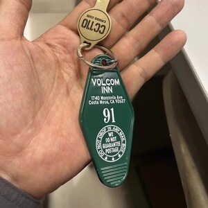 Vintage California Motel Keychain, Metal Keychain, Motel Pendant ...