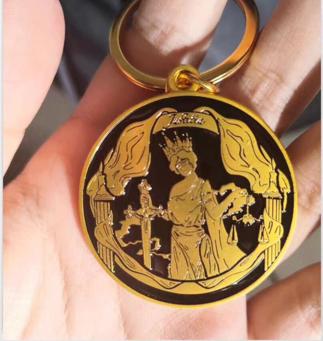 Lady Justice Pendant, Lady Justice Pendant, Graduation Gift, Law School ...