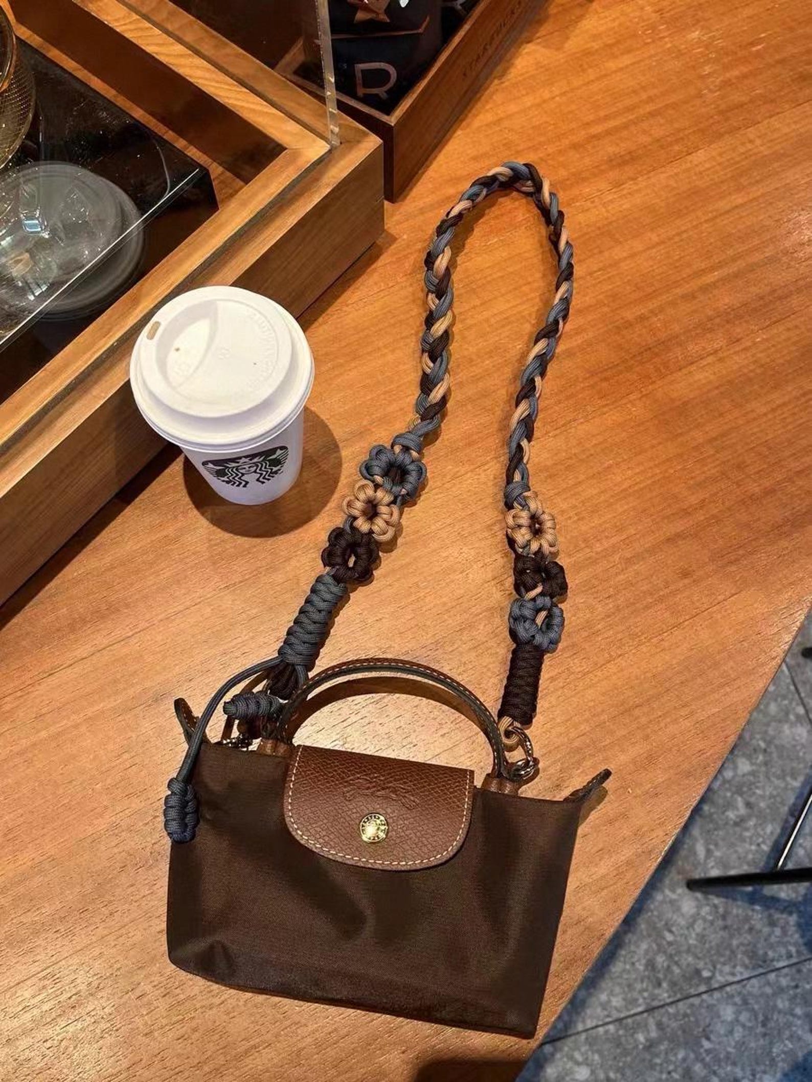 Suitable for Longchamp Mini Bag Shoulder Straps, Punch-free Modified ...