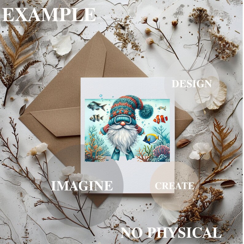 Ocean Adventure Gnomes, Gnomee, Underwater, Gnomee, Loverly Gnome ...