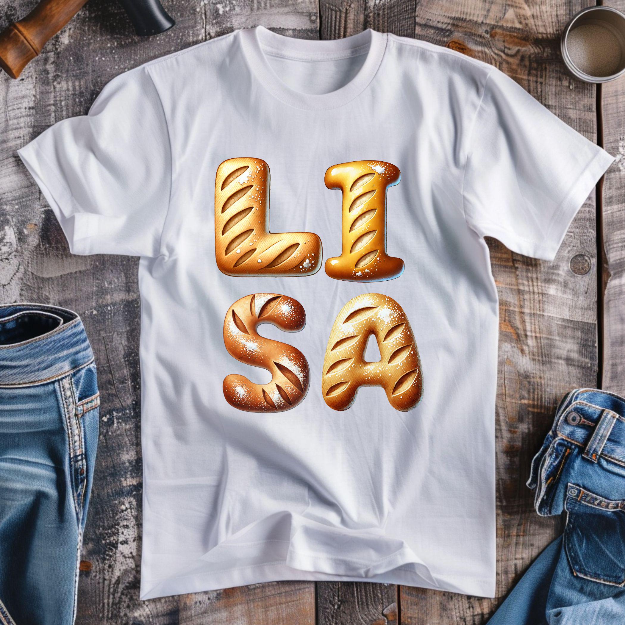 Artisan Bread Alphabet, Bakery Clipart, Bread Letters, Bakery Alphabet ...