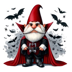 30 Pngs Halloween Gnome Clipart, Halloweenclip Art, Halloween Bundle ...