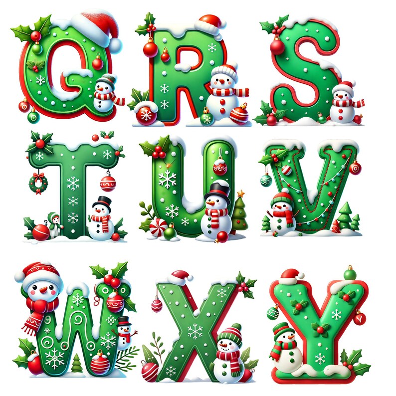 Snowman Alphabet, Abc Snowman, Snowman Funnies, Snowman Decorator ...