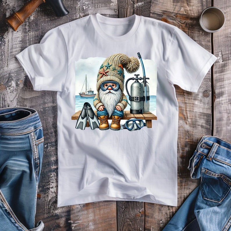 Ocean Adventure Gnomes, Gnomee, Underwater, Gnomee, Loverly Gnome ...