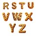 Cookie Alphabet Clipart, Baked Letters PNG (digital Download) - Etsy