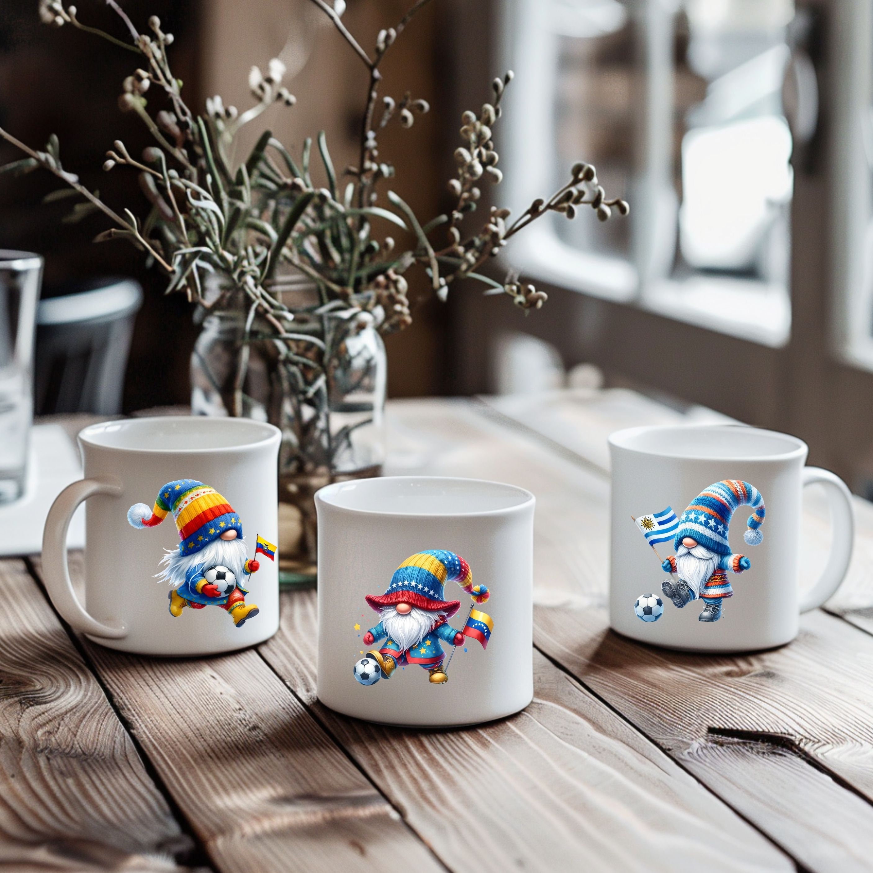 19 SOCCER Gnome, Futbol, Soccer, Venezuela, Argentina, Football, Messi ...