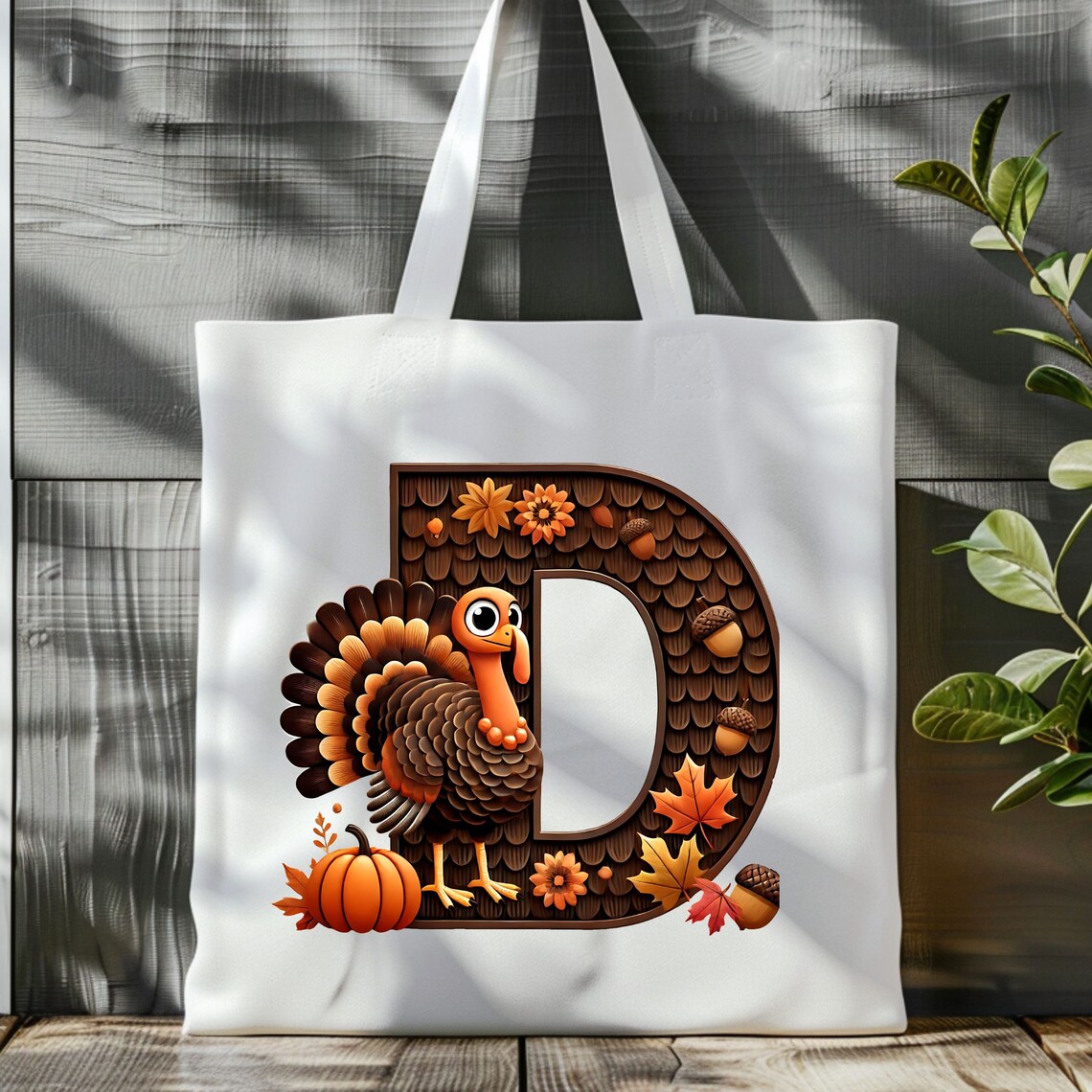 Thanksgiving Turkey Alphabet Clipart, Fall ABC Decor (PNG) - Etsy