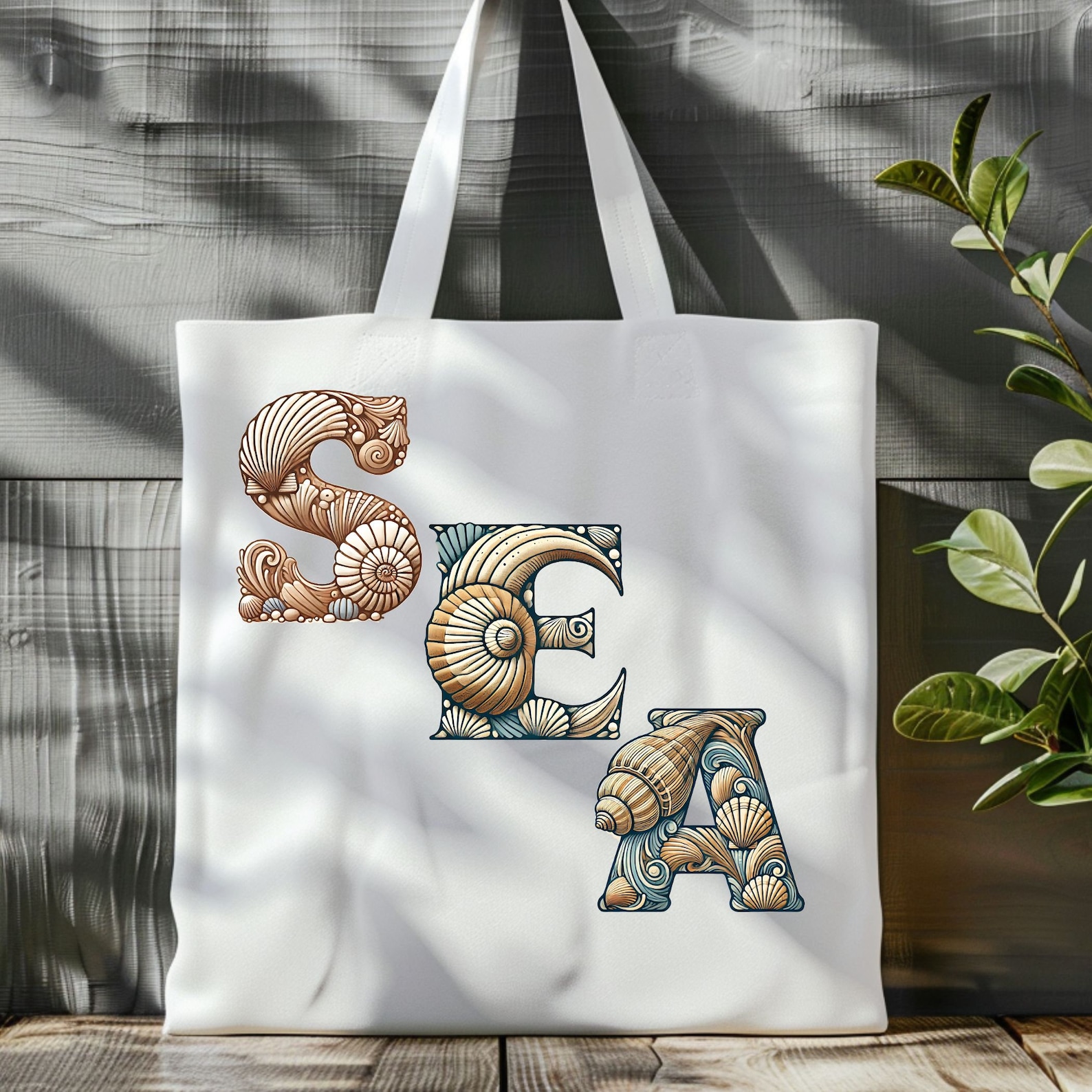 Seashell Alphabet, Coastal Letters PNG (digital Download) - Etsy