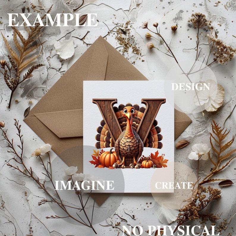 Turkey Thanksgiving Alphabet Clipart, Thanksgiving Alphabet, Turkey ...