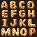 Artisan Bread Alphabet, Bakery Clipart, Bread Letters, Bakery Alphabet ...
