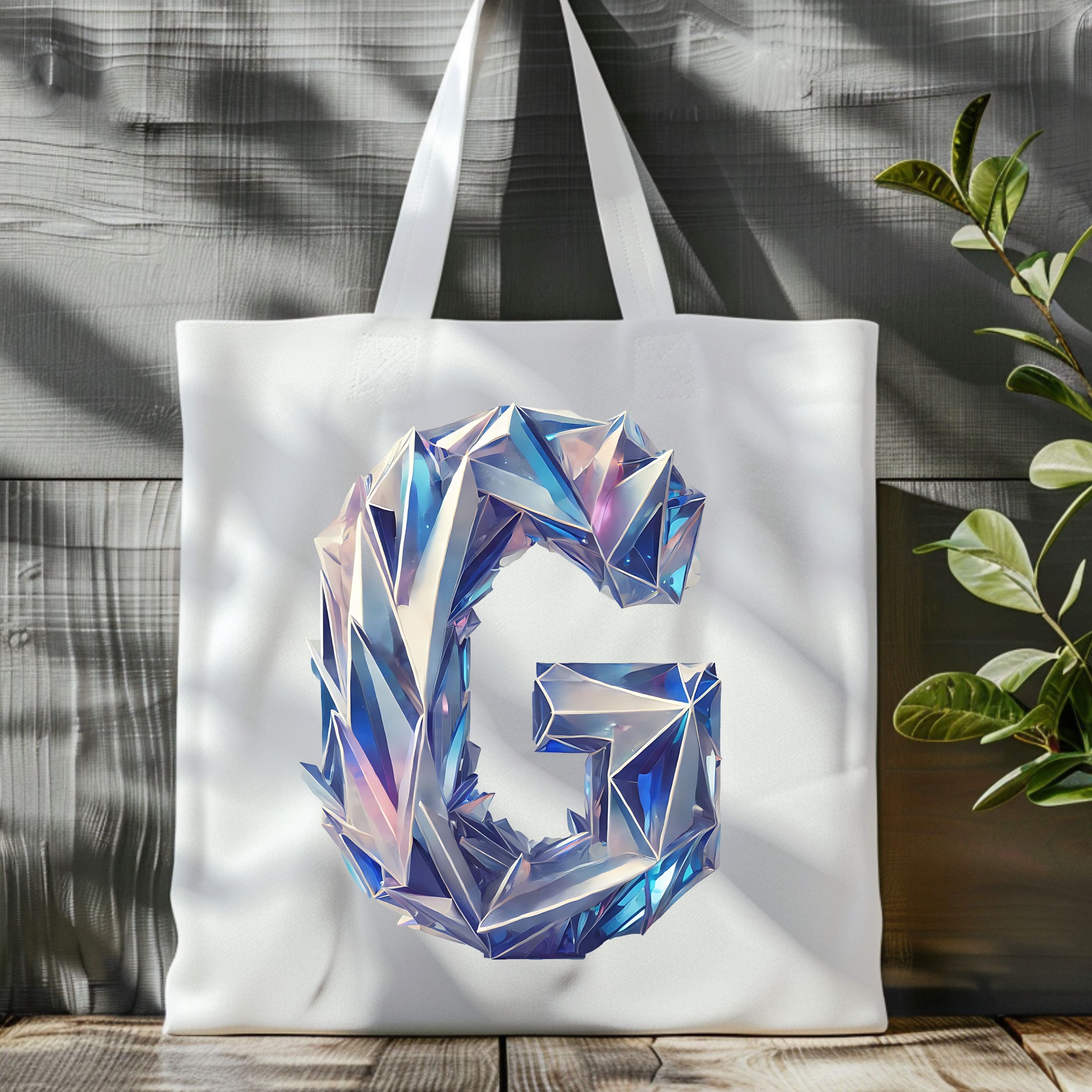 Crystal Alphabet, Gemstone Letters, Ice Diamond Font, Sparkling ...