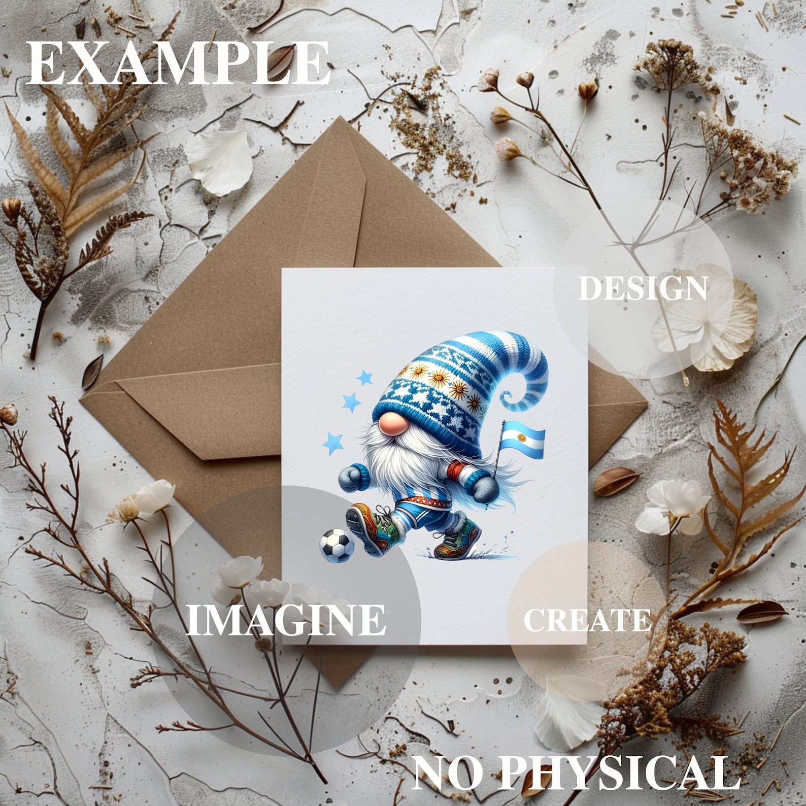 19 SOCCER Gnome, Futbol, Soccer, Venezuela, Argentina, Football, Messi ...