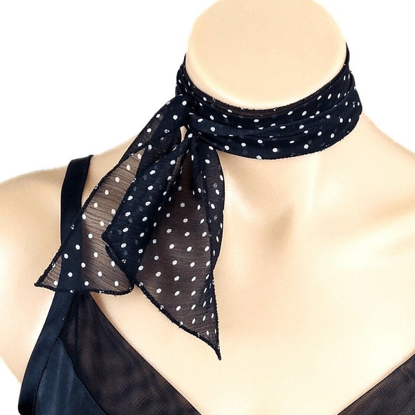 Polka Dots Scarf - Etsy