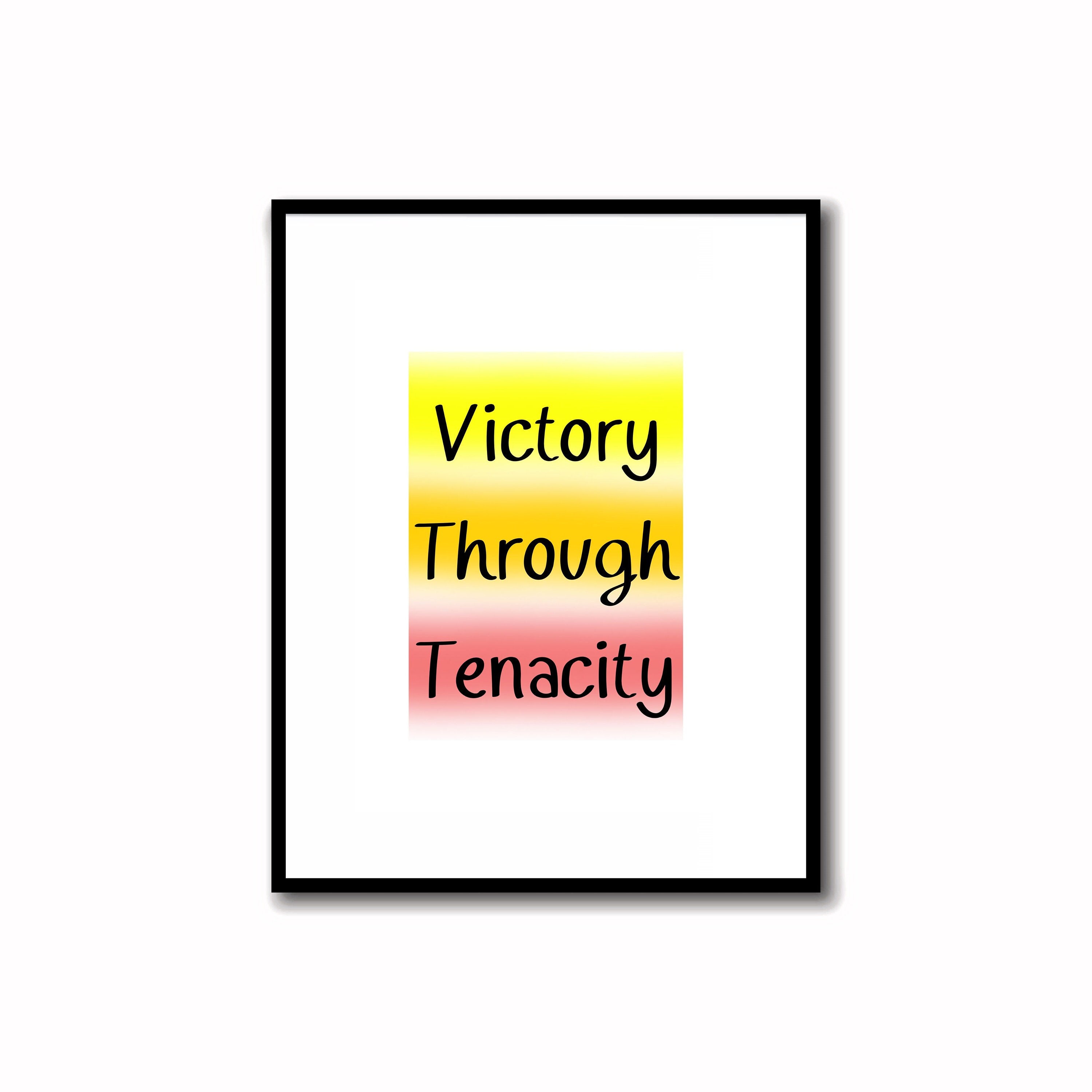 Tenacity Clip Art