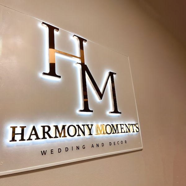 Custom Signs for Business Light Up - Etsy