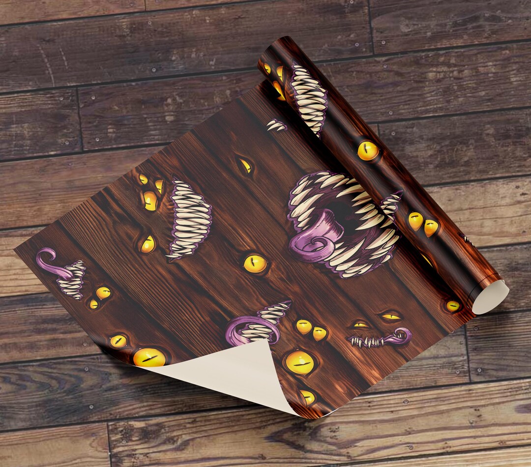 Funny Mimic DND Wrapping Papers, Dungeons and Dragons Gift Wrap ...