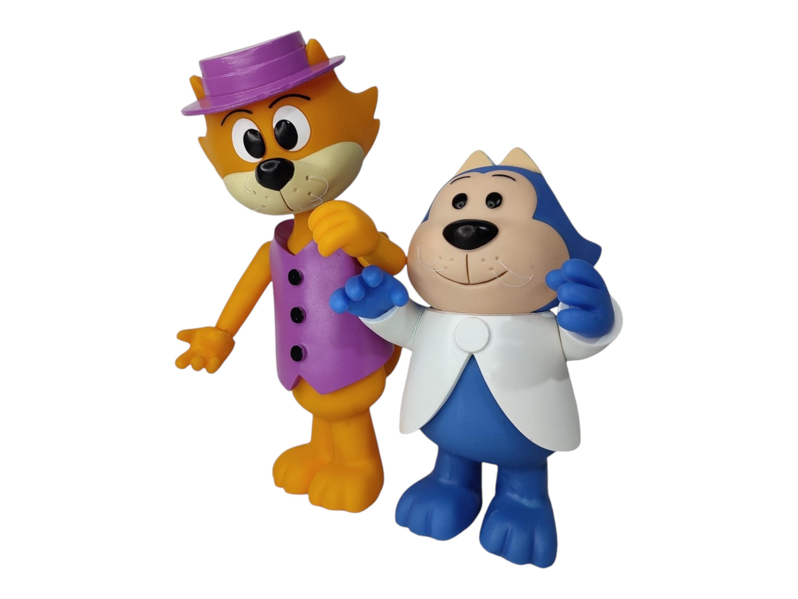 Top Cat & Benny the Ball Bundle Soft Plastic Mexican Toy Figures 10 ...