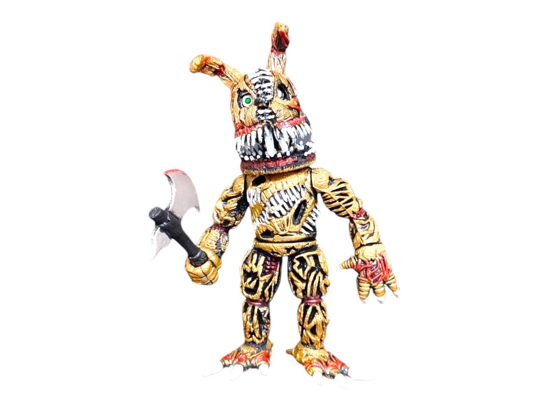 FNAF Five Nights at Freddys Corrupted Springtrap 9" Animatronics ...