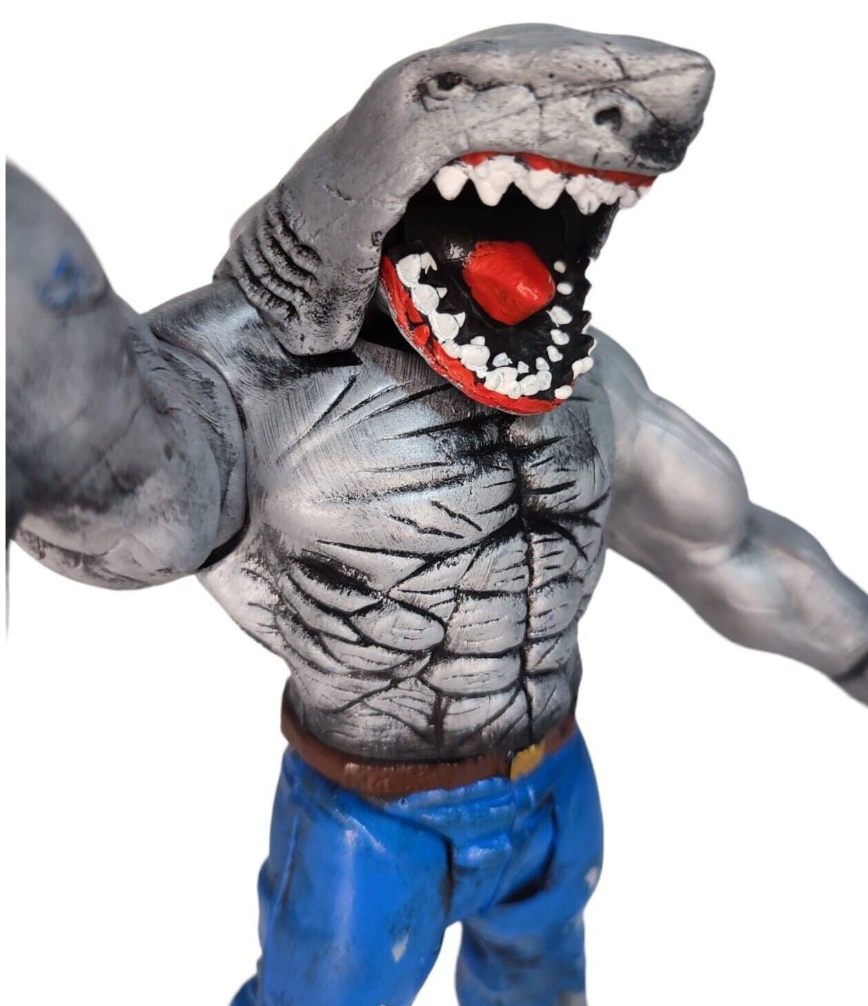 King Shark Bundle Great White Nanaue Mexican 9 Toy Action Figure DC ...