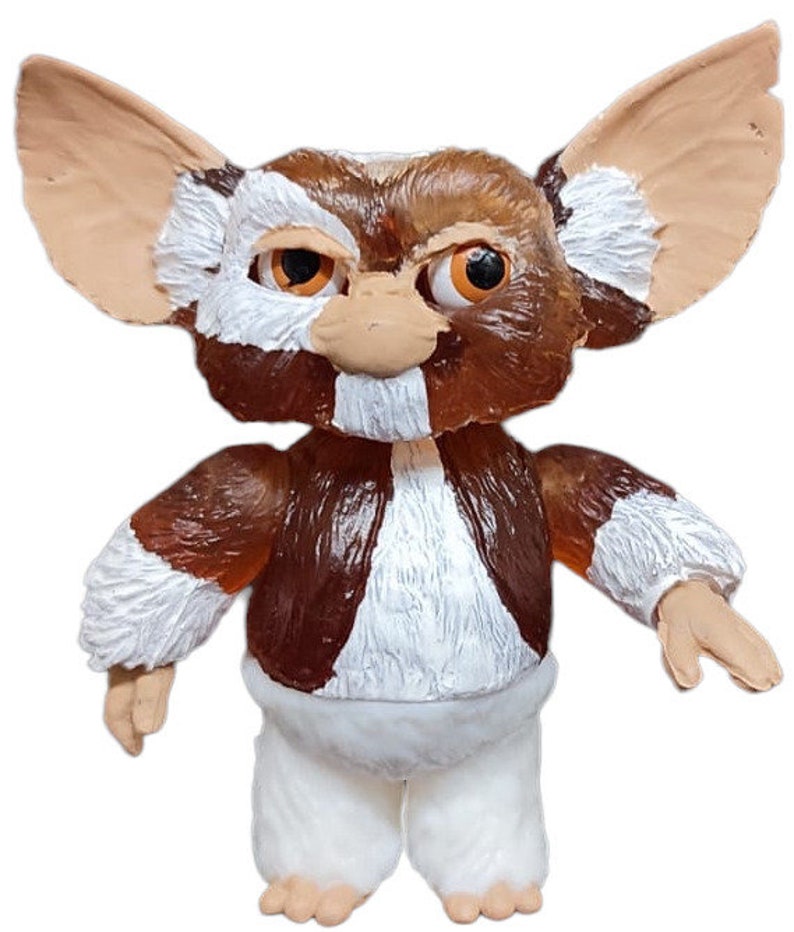Gremlins Gizmo 4" Mogwai & Stripe 6" Mexican Hard Plastic Action Toy ...