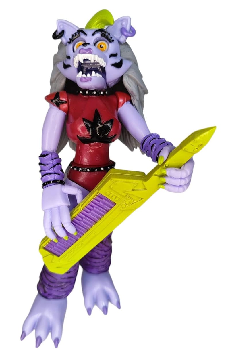 FNAF Roxanne Wolf 8 Glamrock Toy Figure Five Nights at Freddys Security ...