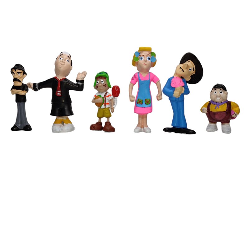 Chavo Del 8 - 4" 6 Toy Figures Mexican Custom Manufactured Chaves ...