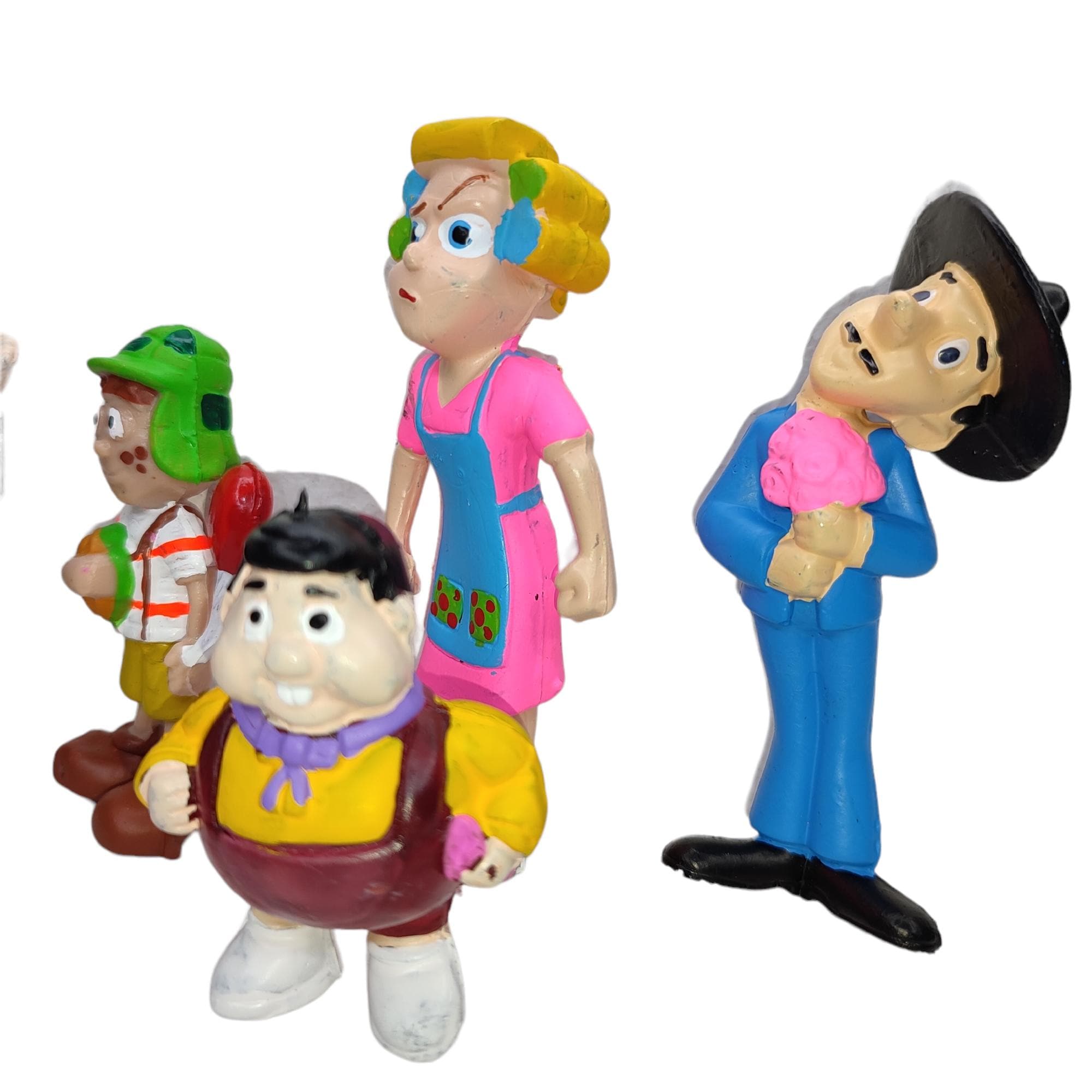Chavo Del 8 - 4" 6 Toy Figures Mexican Custom Manufactured Chaves ...