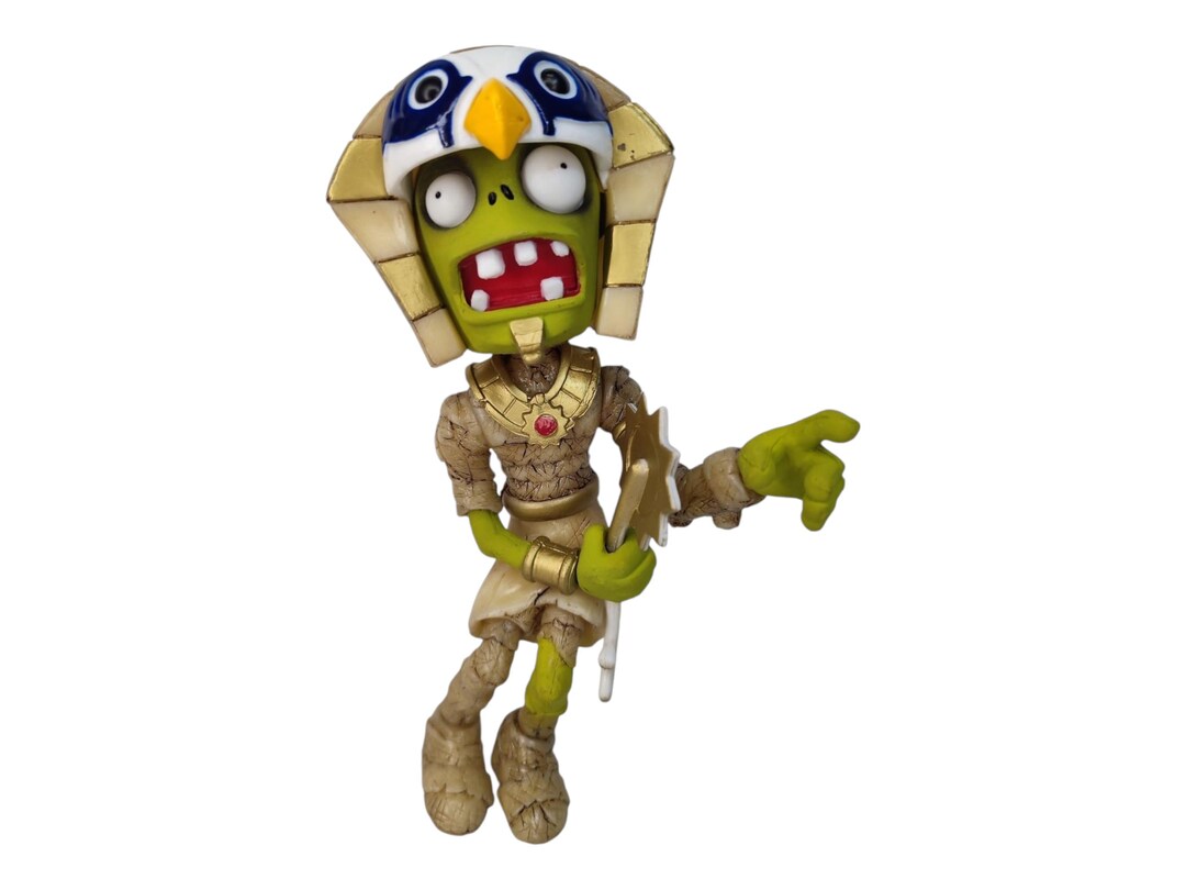 Plants Vs Zombies Ra Zombie 10" Mexican Hard Plastic Action Toy Figure ...