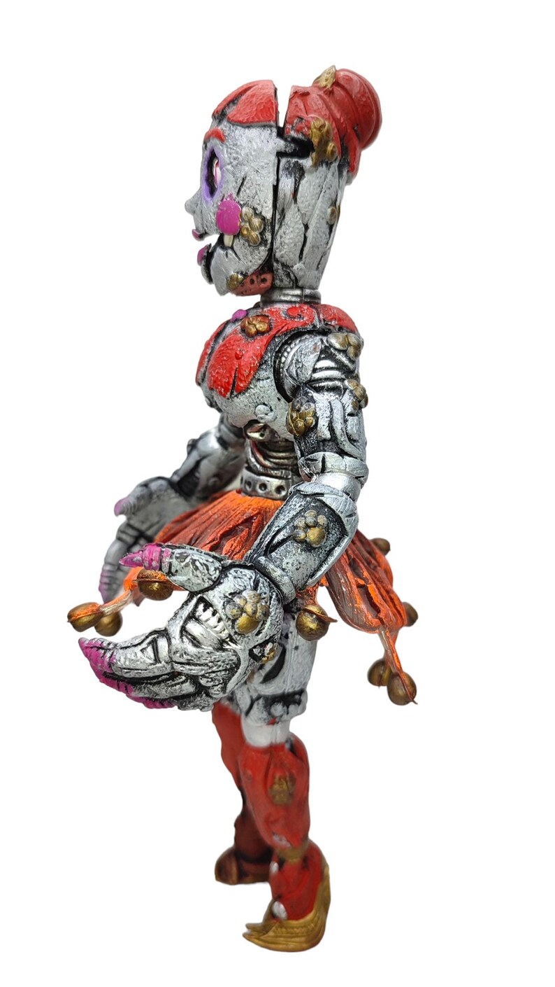 FNAF Five Nights at Freddys Ballora 9" Orange Mexican Toy Figure ...