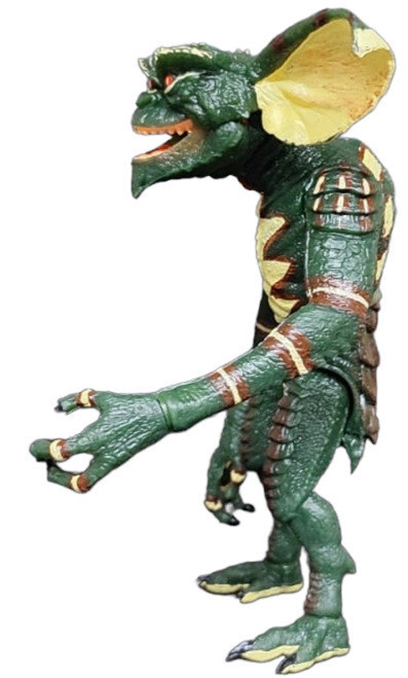 Gremlins Gizmo 4" Mogwai & Stripe 6" Mexican Hard Plastic Action Toy ...