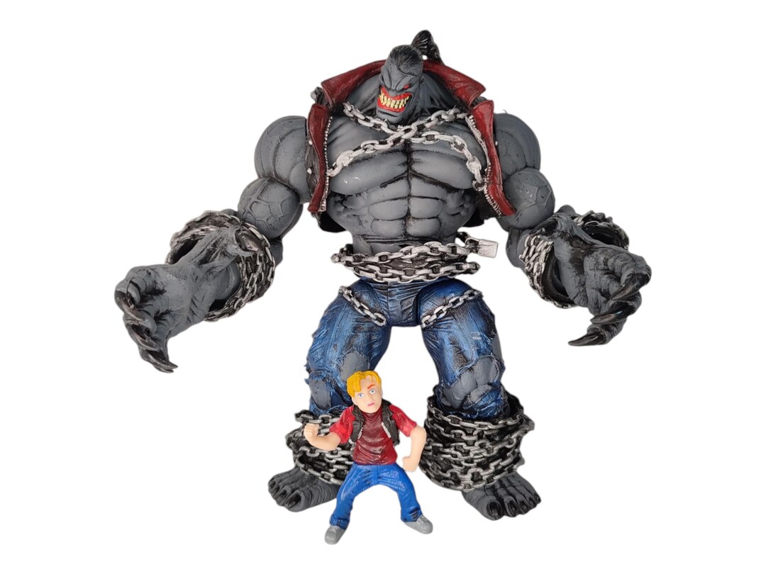 Pitt Plus Boy Image Comics 11" Hard Plastic Mexican Toy Action Figure ...