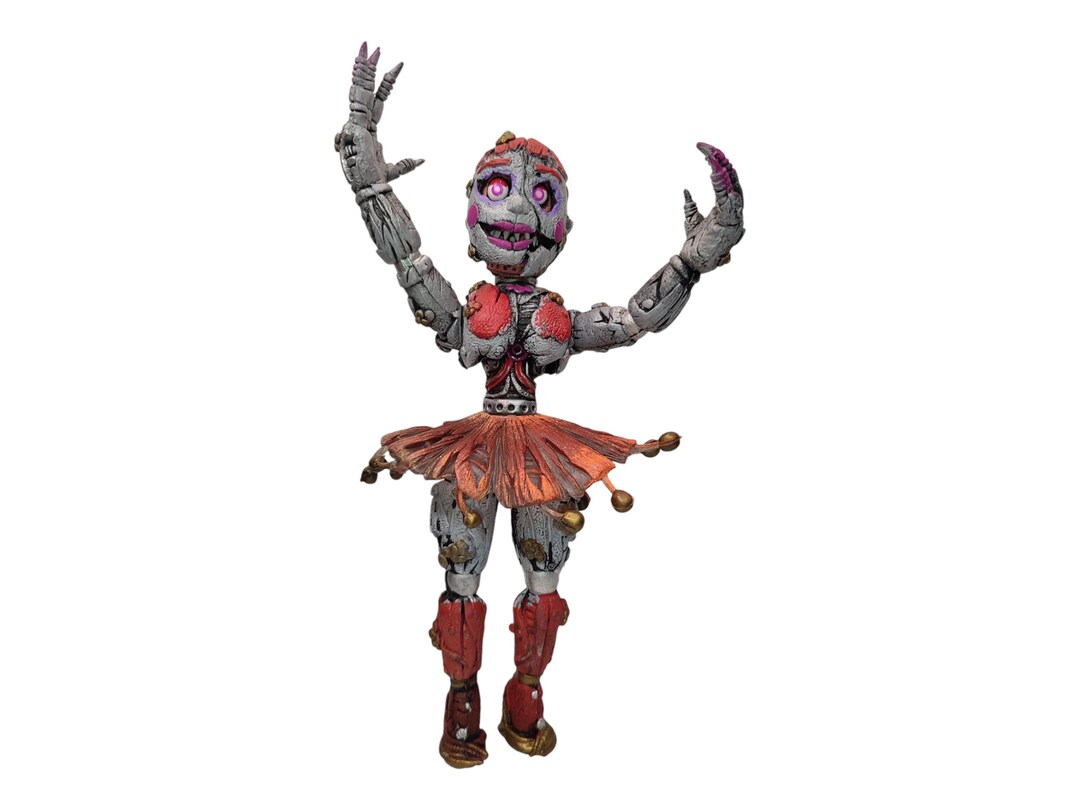 FNAF Five Nights at Freddys Ballora 9" Orange Mexican Toy Figure ...