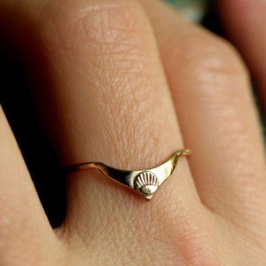 Dainty Ring Sunrise Ring Sun Ring Gold Ring Sterling Silver Ring Bronze ...