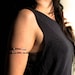 Studded Upper Arm Band Rustic Copper Adjustable Armlet Arm - Etsy