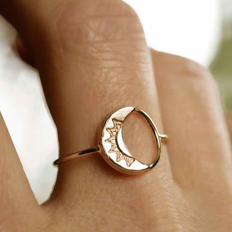 Moon Rings - Etsy