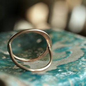 Eclipse Ring Large Circle Ring Sterling Silver Eclipse Jewelry Big ...