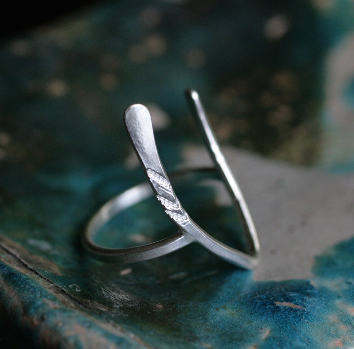 Wishbone Ring Sterling Silver Wishbone Jewelry Good Luck Jewelry Good ...