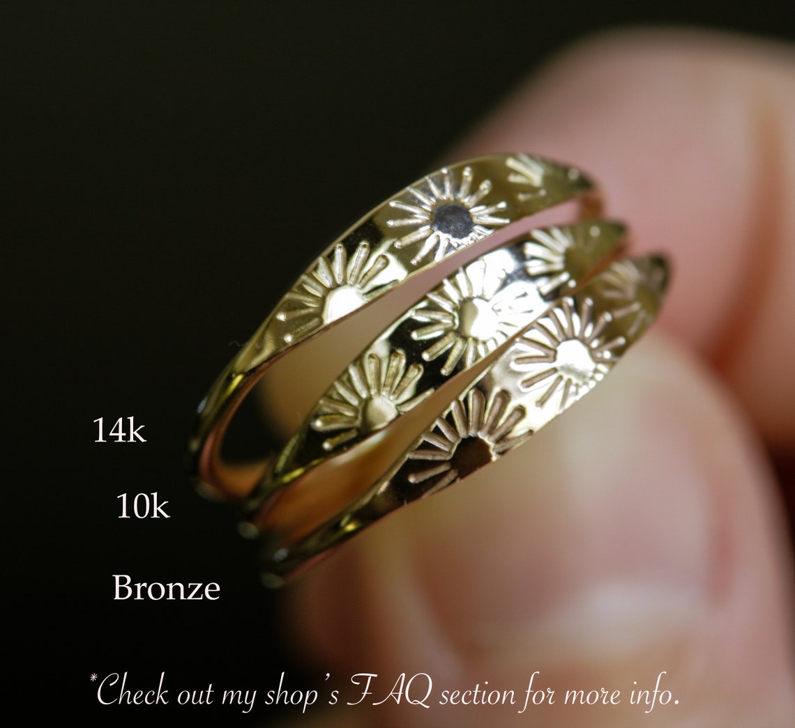 Handmade Minimalist Big Circle Ring CIRCLE Available in - Etsy